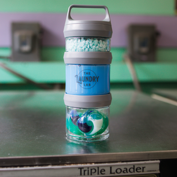 The Laundry Lab Portable Detergent Bottle for Apartment, Dorm, Travel